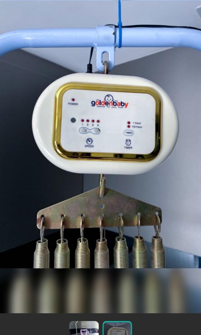 Yao Lan Golden Baby Motor with Frame, Babies & Kids, Baby Nursery ...