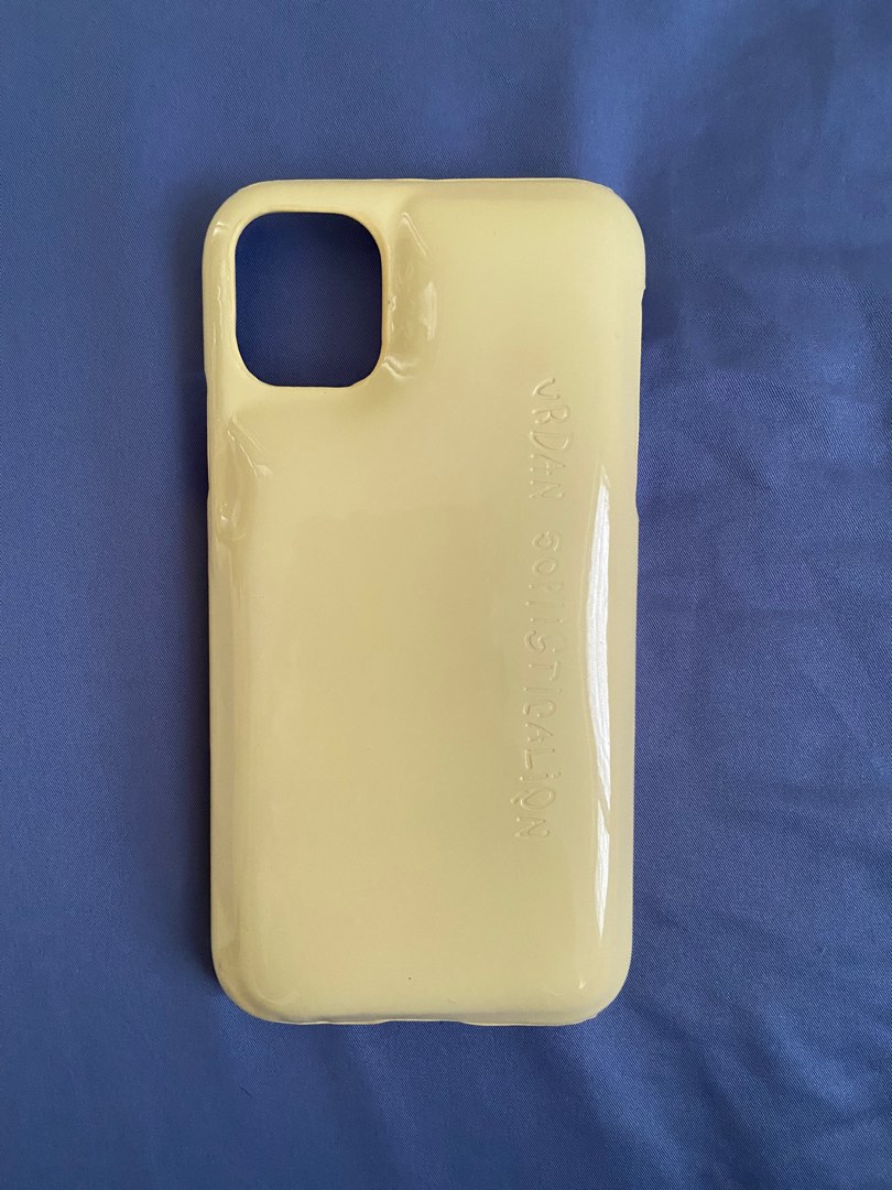 Yellow Puffy iPhone 11 Case, Mobile Phones & Gadgets, Mobile & Gadget ...