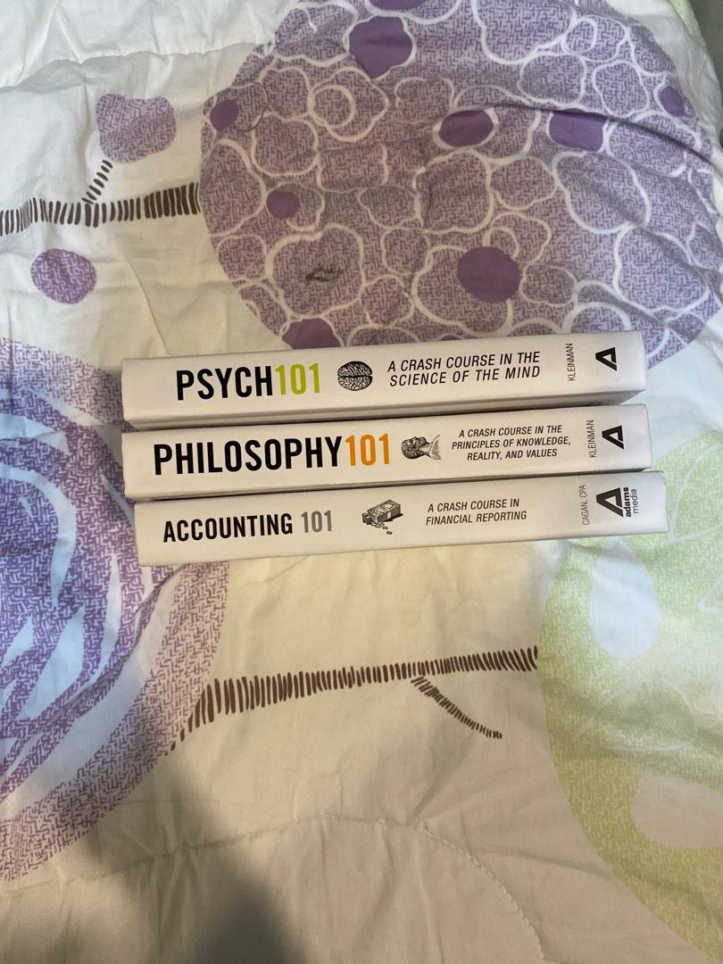 101 Books Bundle (Psych101, Philosophy101, Accounting101), Hobbies ...