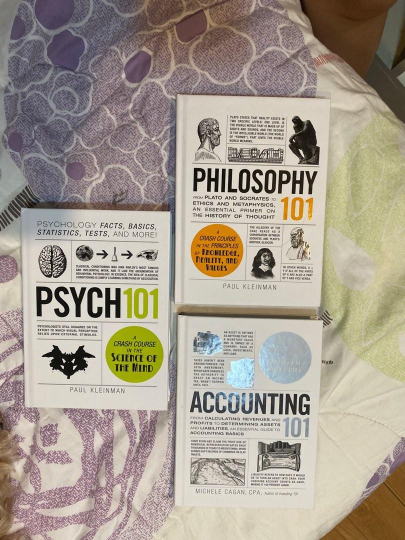101 Books Bundle (Psych101, Philosophy101, Accounting101), Hobbies ...