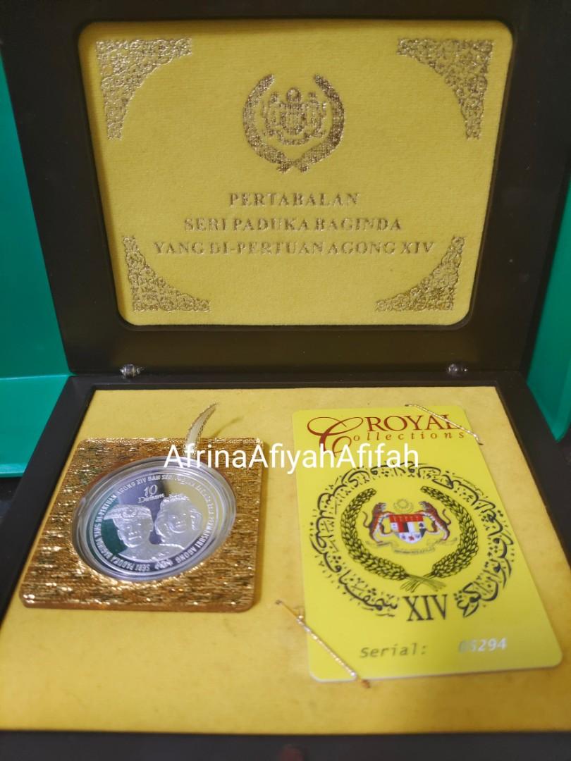 10 Dirham Pertabalan Agong Yang Ke 14 Tahun 2012, Hobbies & Toys ...