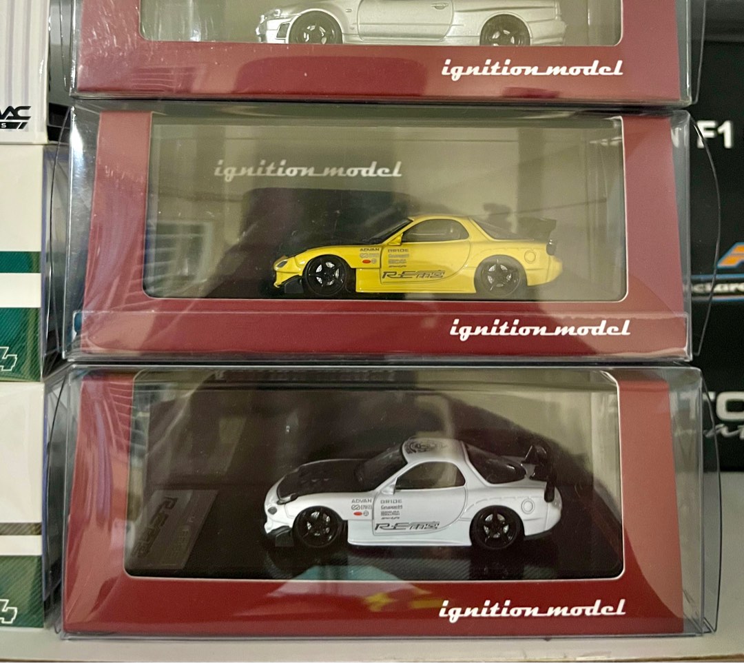 1/64 Ignition Model Mazda RX7 FD3S RE Amemiya, Hobbies & Toys, Toys & Games on Carousell
