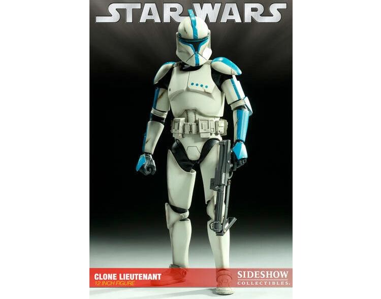1/6 Sideshow Exclusive Star Wars REPUBLIC CLONE LIEUTENANT (Phase1 ...