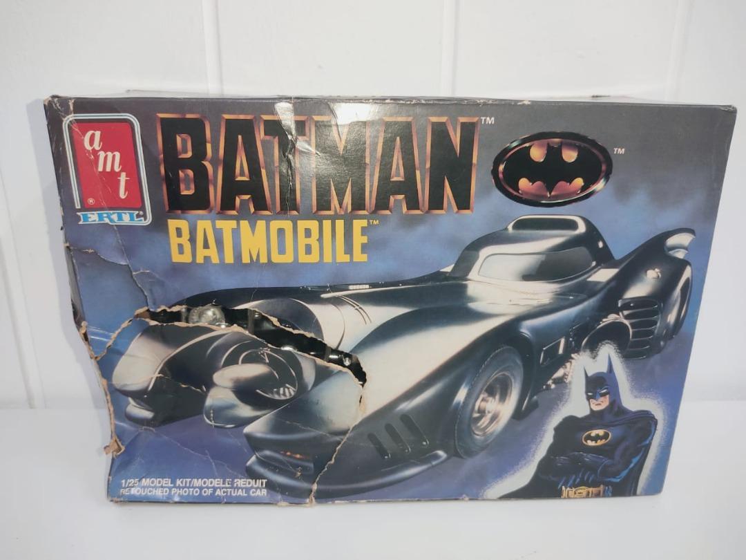 1989 AMT ERTL - 1989 BATMAN BATMOBILE MODEL KIT MICHAEL KEATON, Hobbies ...