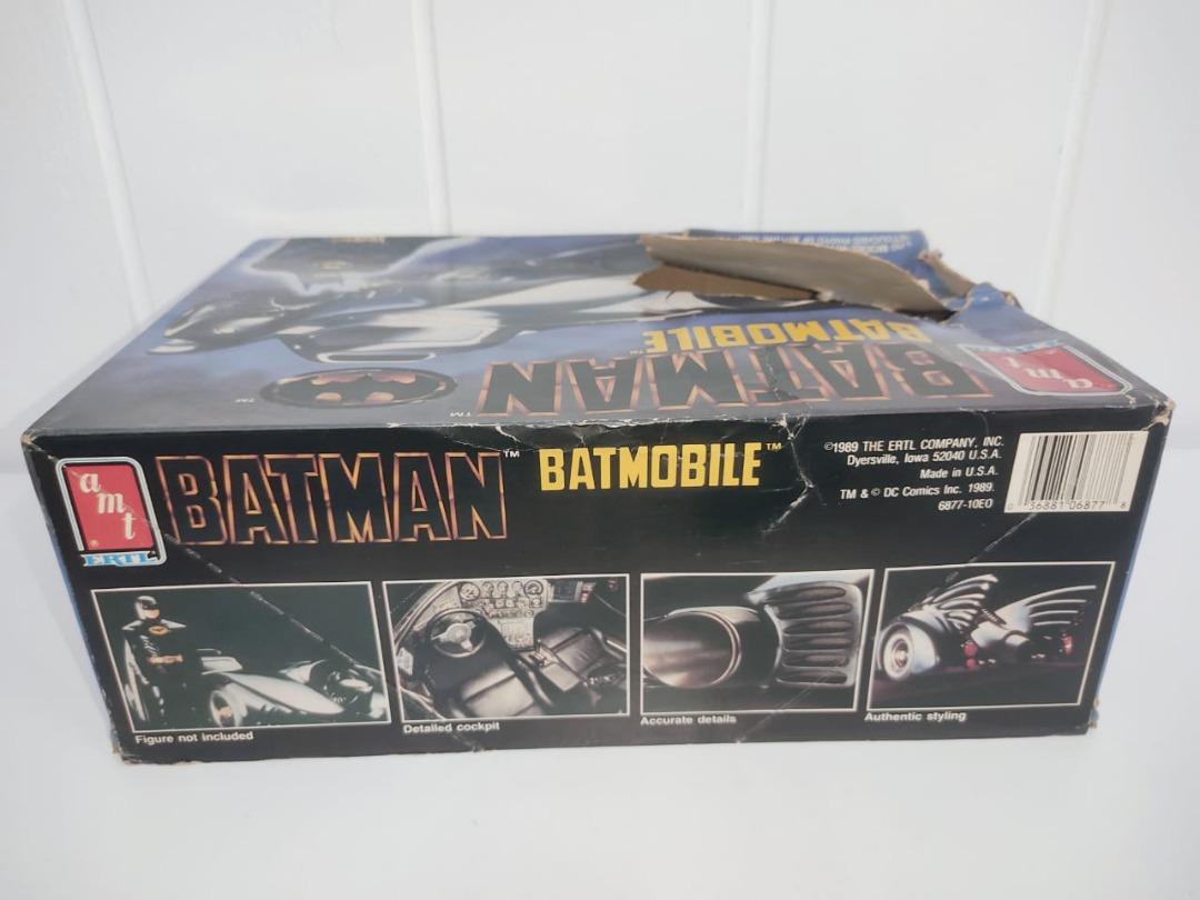 1989 AMT ERTL - 1989 BATMAN BATMOBILE MODEL KIT MICHAEL KEATON, Hobbies ...