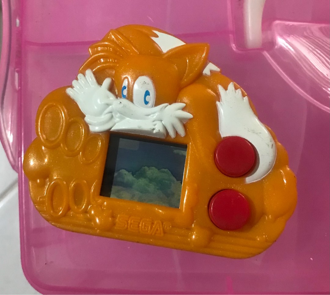 2003 Mcdonalds Happy Meal Retro SEGA Sonic The Hedgehog Tails Handheld ...