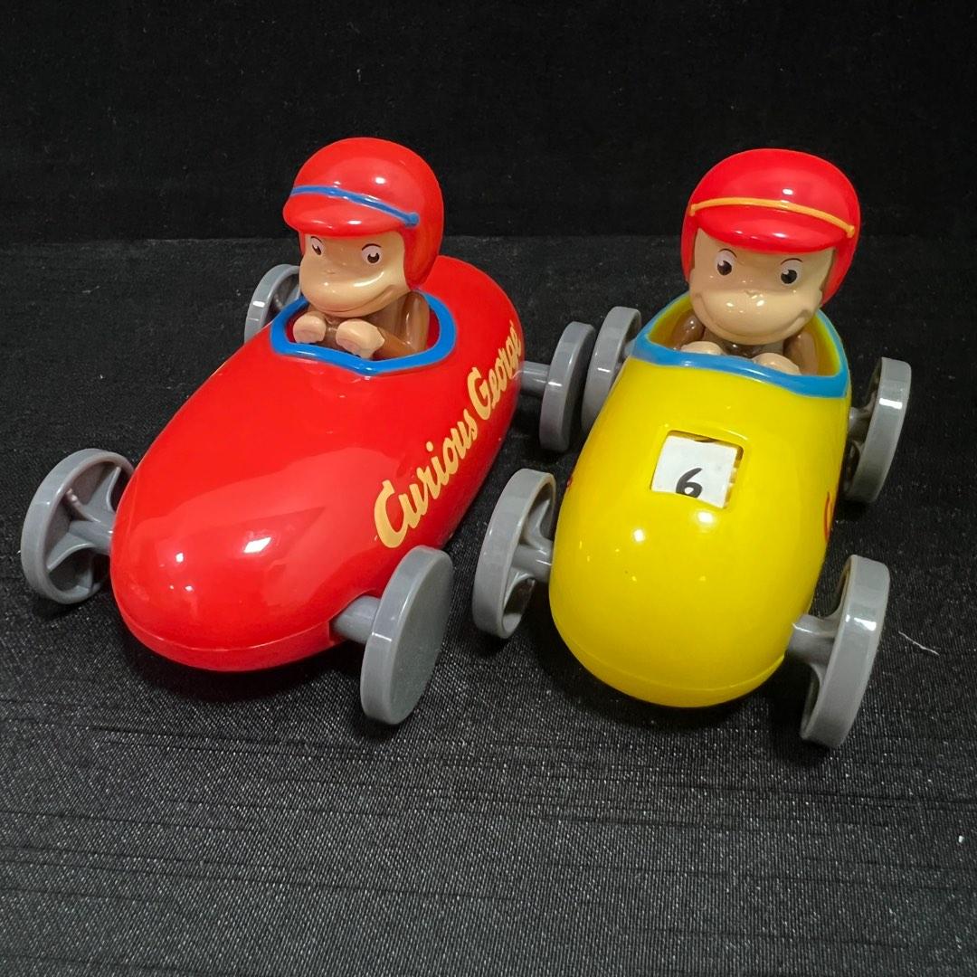 2 X Curious George Car Toy Set, Hobbies & Toys, Toys & Games on Carousell