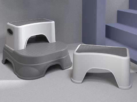 2-in-1 Multifunctional Detachable Booster High Step Stool for Kids with ...