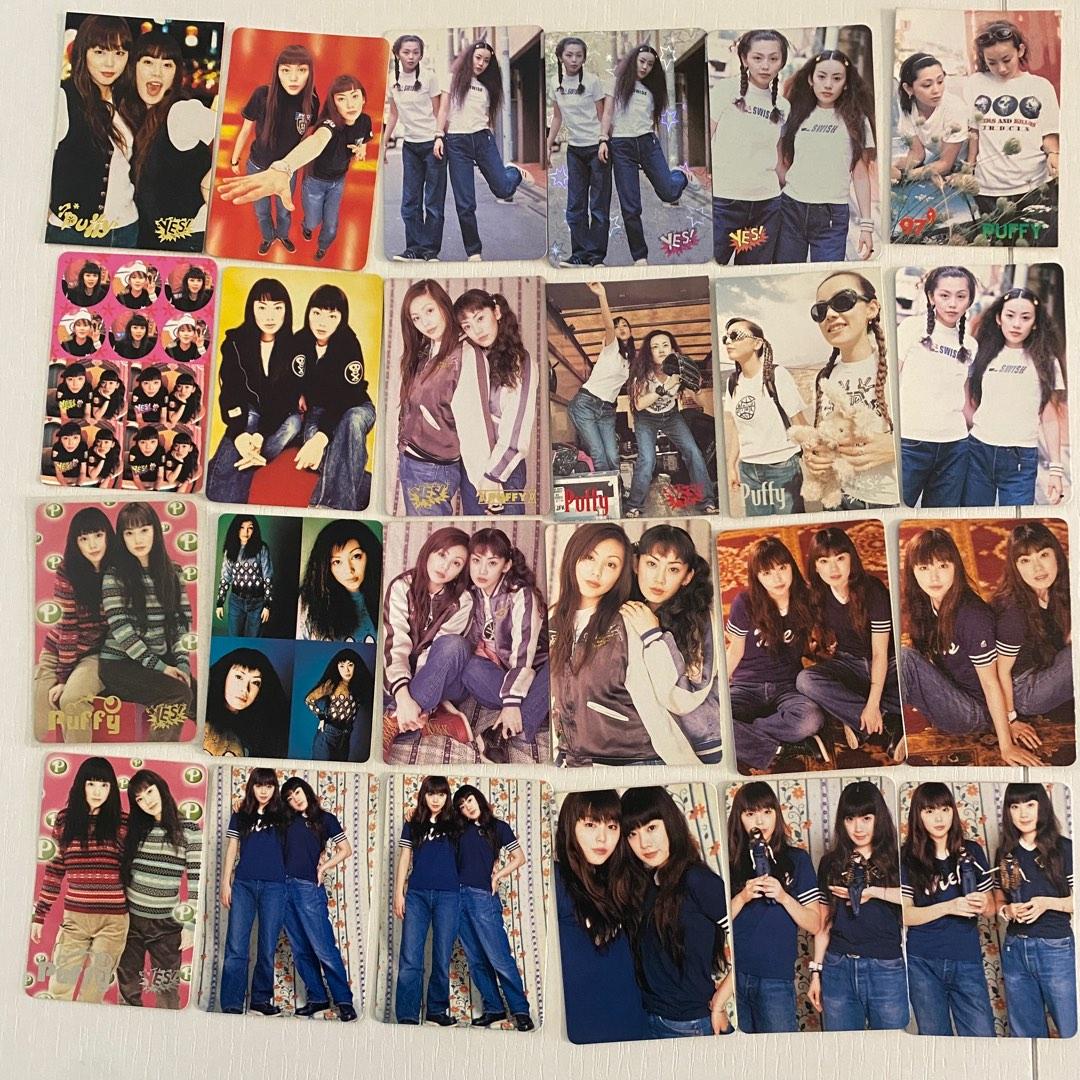 3R 2R 相 Puffy yes card 閃咭 磨砂咭 貼紙咭 燙金卡 相, 興趣及遊戲, 收藏品及紀念品, 日本明星 - Carousell