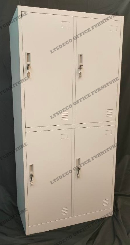 4 Door Steel Locker office partition and workstation and furnitures ...
