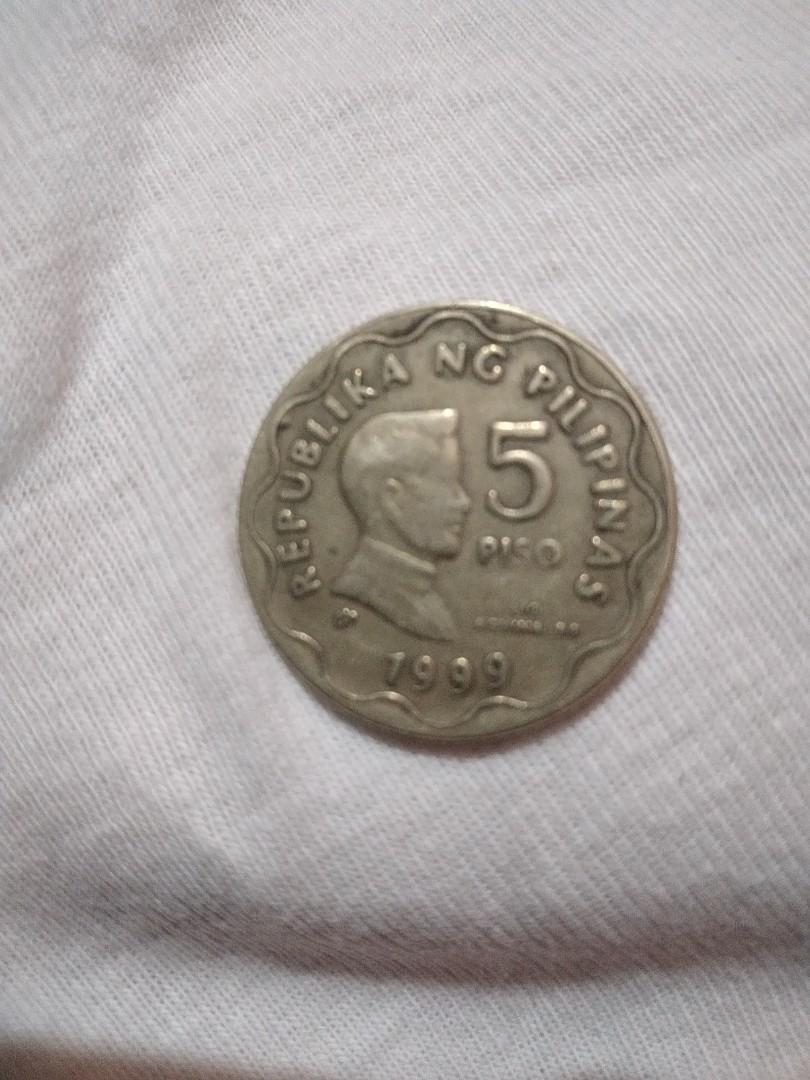 5 peso coins, Hobbies & Toys, Memorabilia & Collectibles, Currency on ...