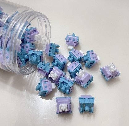 90x KTT Blue Purple switches, Computers & Tech, Parts & Accessories ...