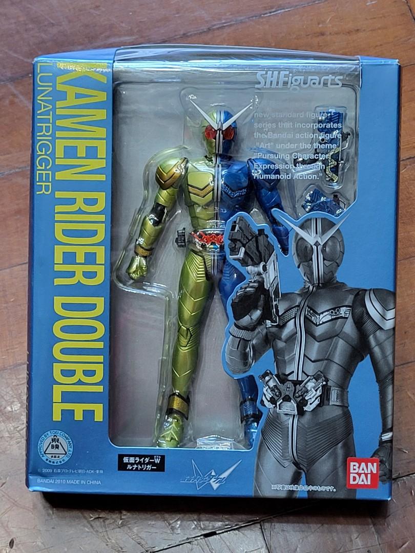 全新 SHF 幪面超人 W 月神槍手 型態 Masked Rider Double Luna Trigger 風都偵探, 興趣及遊戲, 玩具 ...