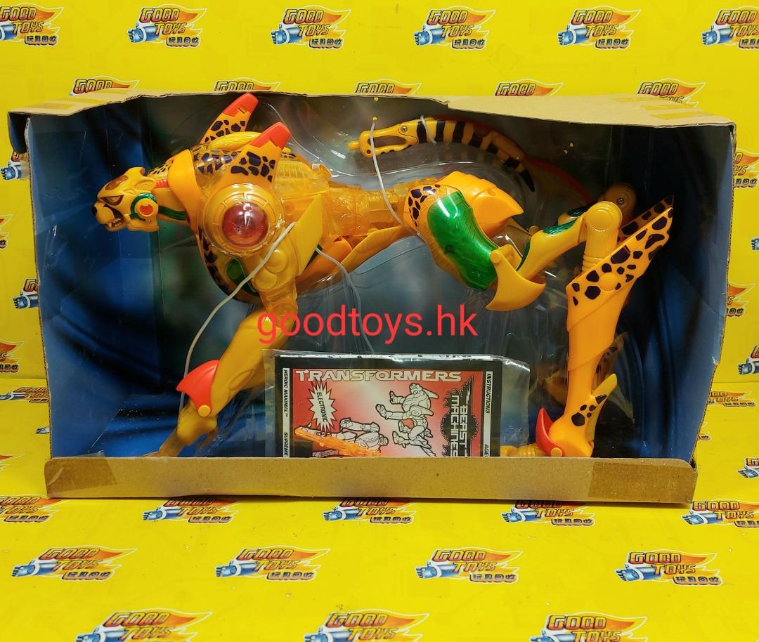 中古已開封 HASBRO TRANSFORMERS BEAST MACHINES ELECTRONIC CHEETOR SUPREME ...