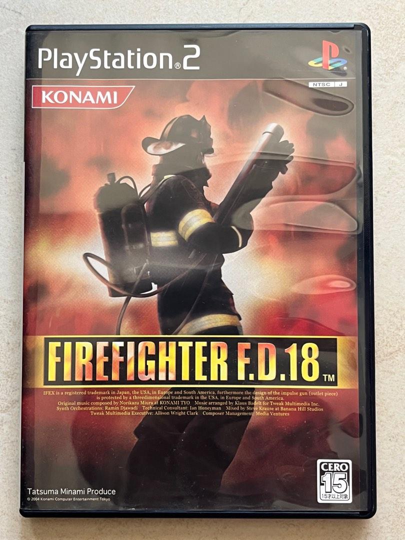日版 PS2 FIRE FIGHTER FD18 消防員 FIREMEN 火災拯救者 救火救人動作遊戲, 電子遊戲, 電子遊戲 ...