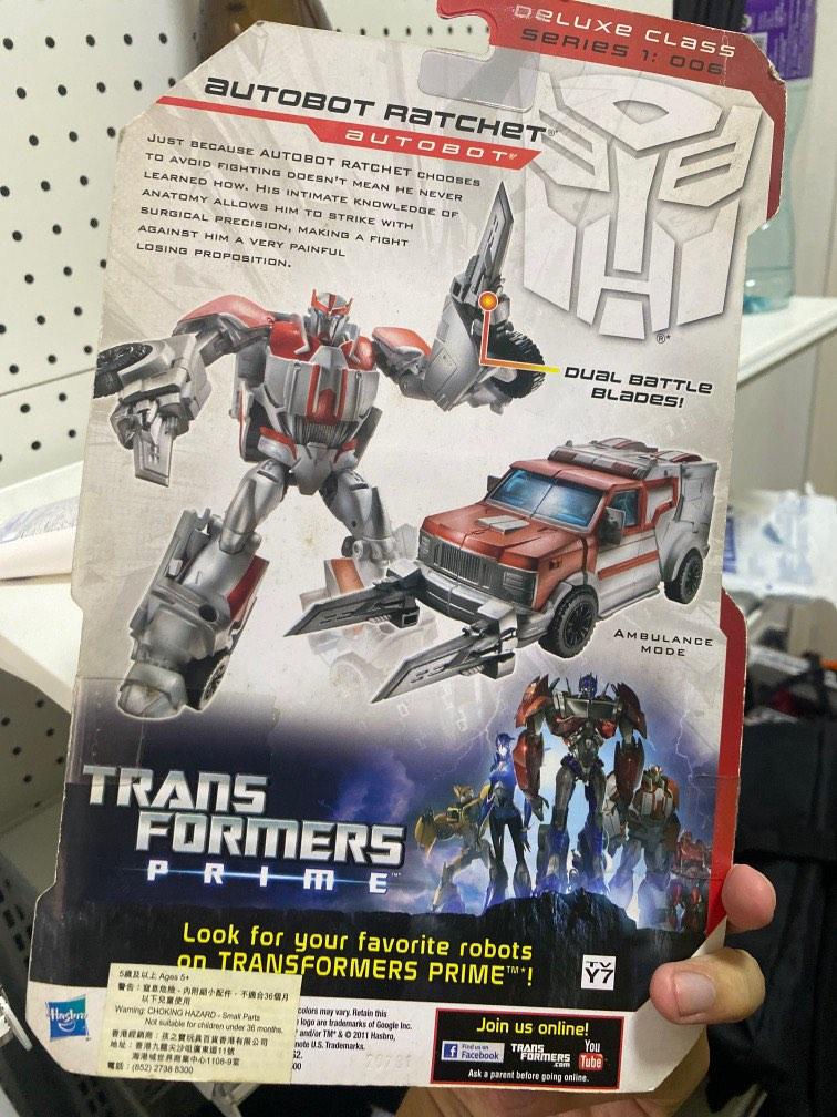 變形金剛 transformers tfp 救護車 ratchet, 興趣及遊戲, 玩具 & 遊戲類 - Carousell