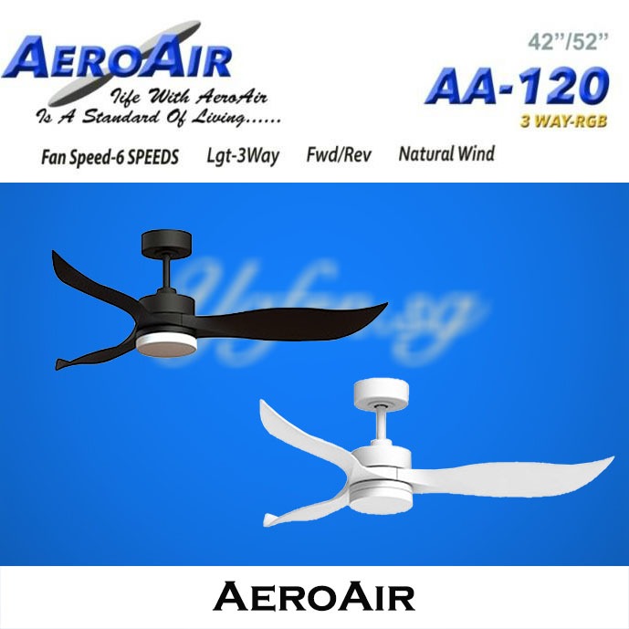 *INSTALLATION AVAILABLE*Aero Air Ceiling Fan AA-120, Furniture & Home ...