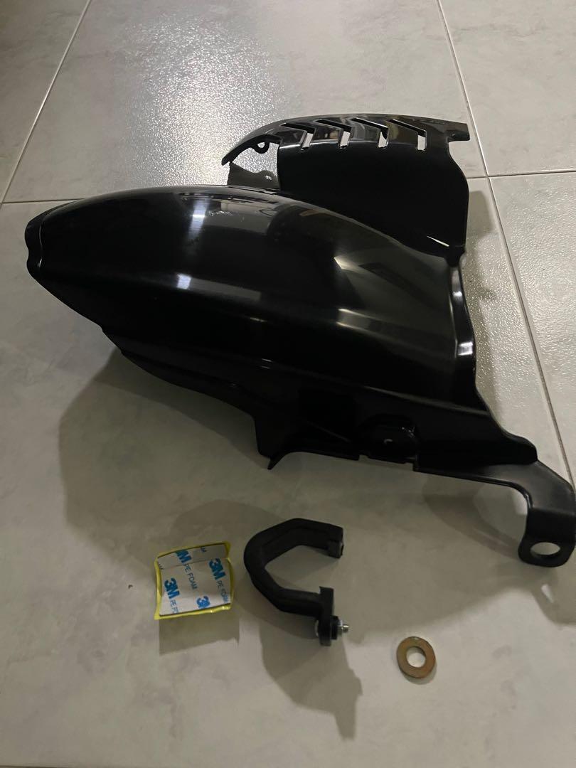 Aerox mudguard, Motorcycles, Motorcycle Accessories on Carousell
