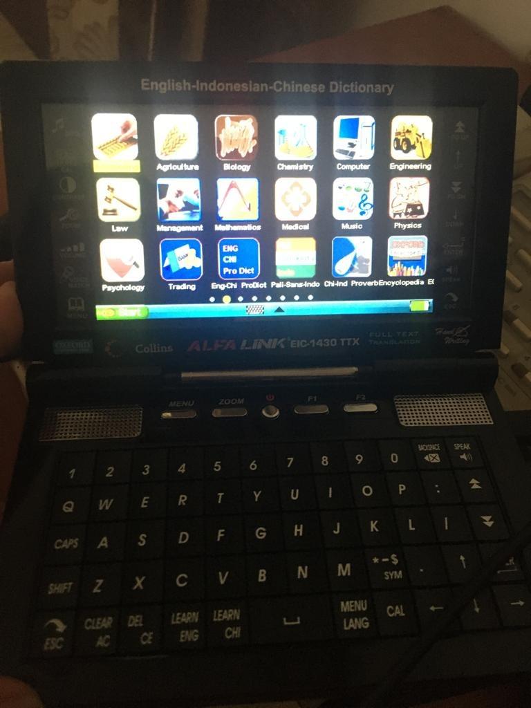 Alfa Link Indonesian-English-Chinese Dictionary TOUCH SCREEN ...