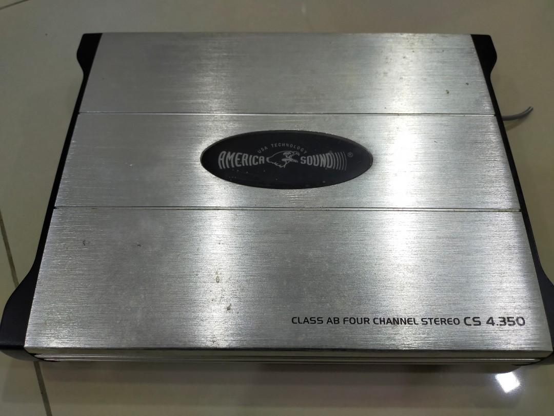 America sound 4 channel amp, Auto Accessories on Carousell