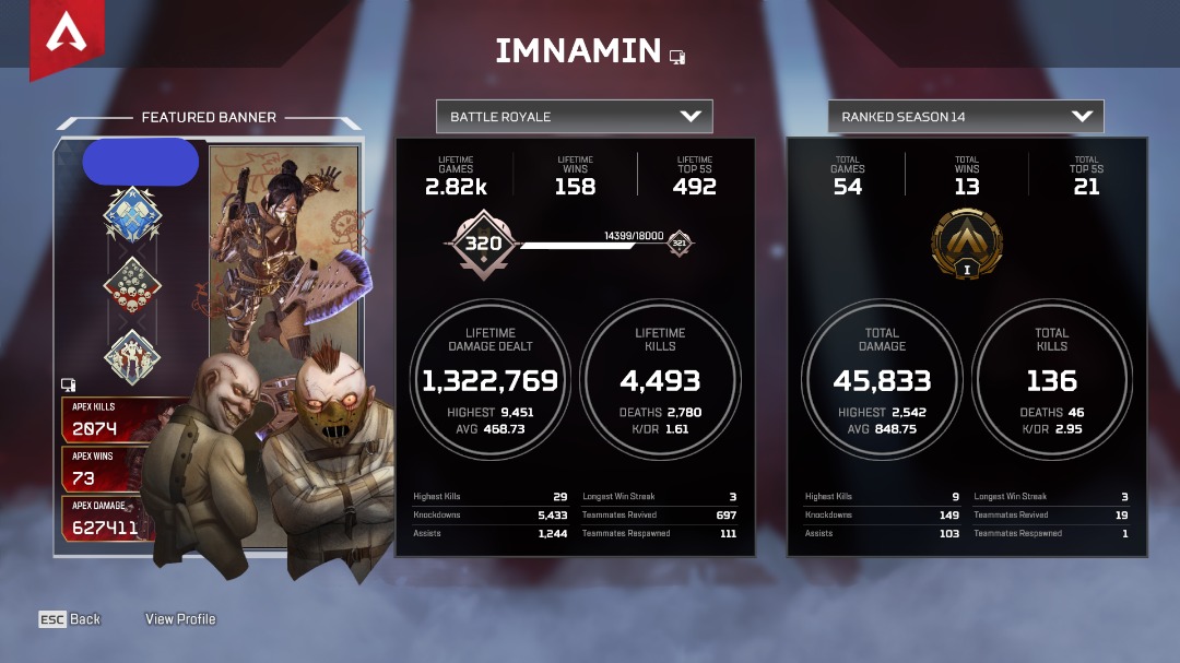 Apex Legends Heirloom Account, Video Gaming, Video Games, Others on ...