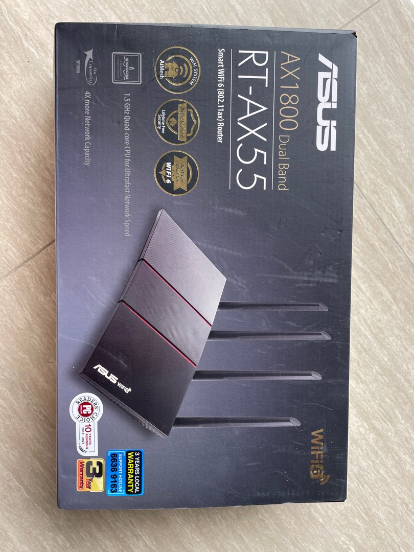 Asus AX1800 Router, Computers & Tech, Parts & Accessories, Networking ...