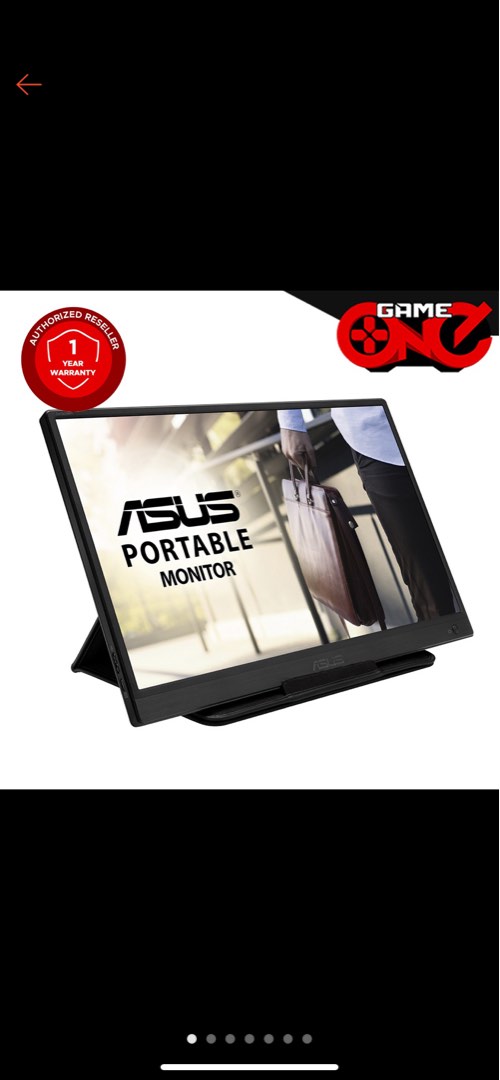 Asus Portable monitor, Computers & Tech, Laptops & Notebooks on Carousell
