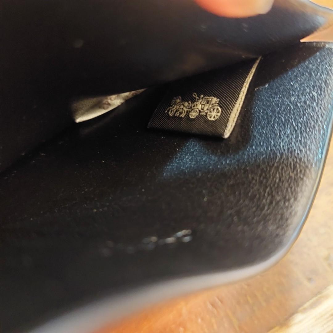 Authentic Coach straw bag and coach card holder, Women's Fashion, Bags ...