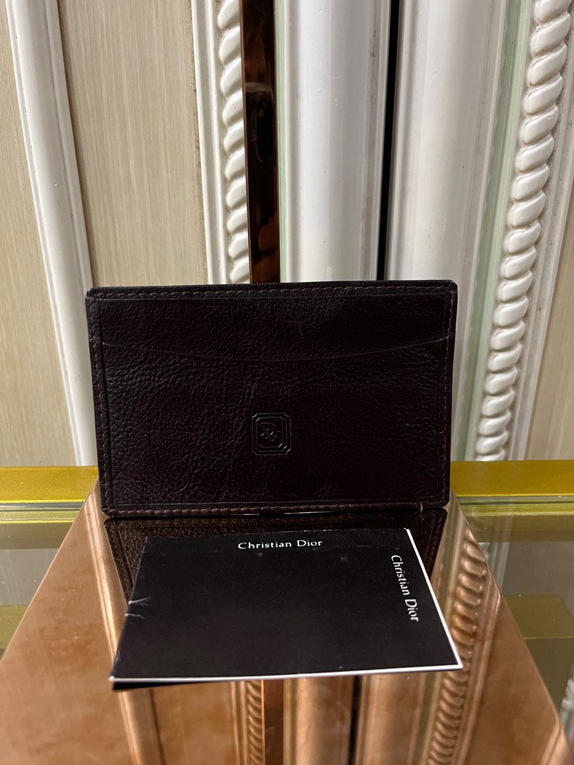 Authentic dior card holder, Luxury, Bags & Wallets on Carousell