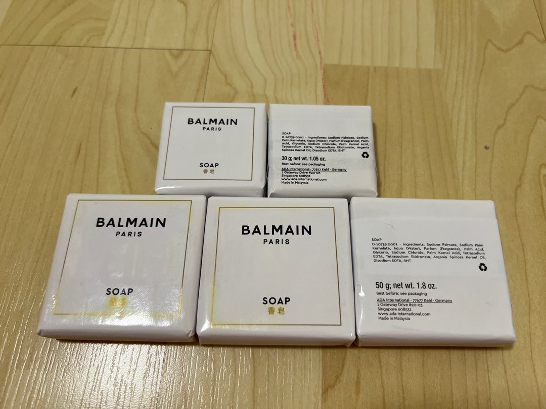 Balmain Paris Soap, 美容＆化妝品, 沐浴＆身體護理, 沐浴及身體護理 - 沐浴 - Carousell