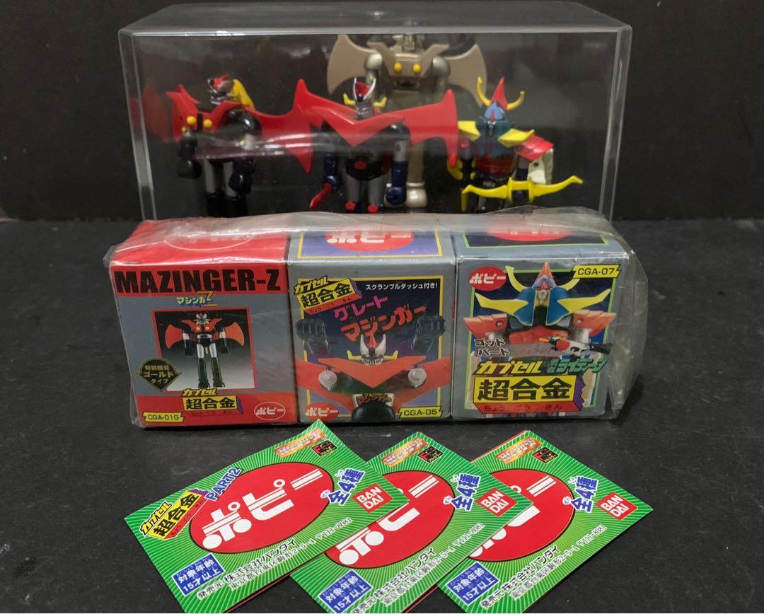 Bandai Chogokin Popy Popynica Super Robot Diecast Mazinger Z - Raideen ...