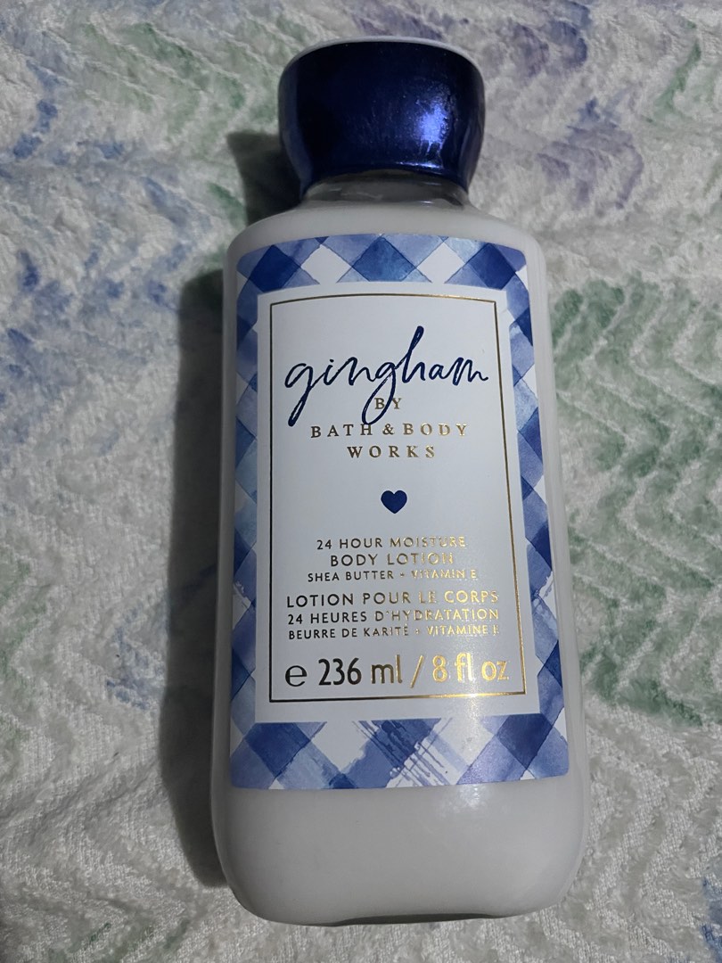 Bath and Body Works Gingham Lotion, Beauty & Personal Care, Bath & Body ...