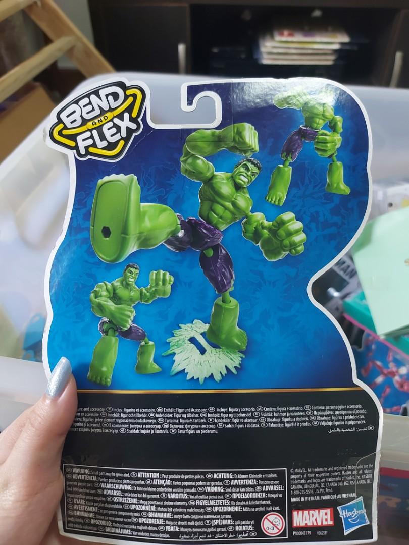 Bend and Flex Marvel Avengers Hulk, Hobbies & Toys, Toys & Games on ...