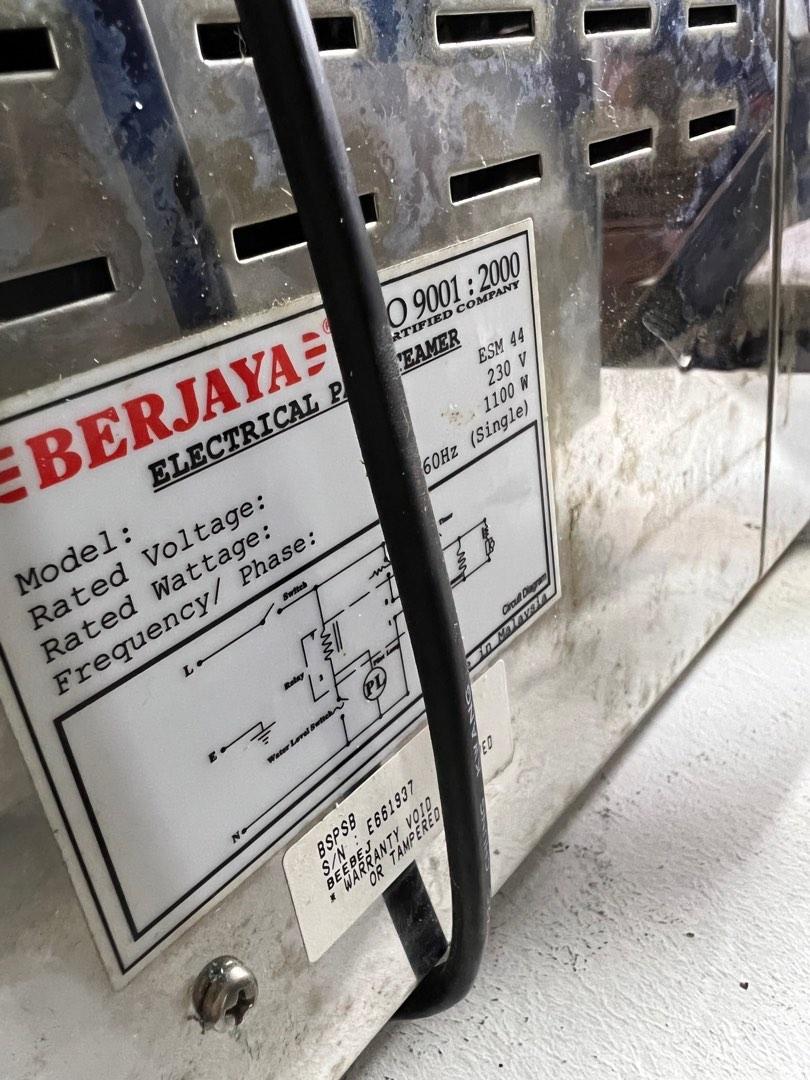 Berjaya Counter Top Pau Steamer, TV & Home Appliances, Kitchen ...