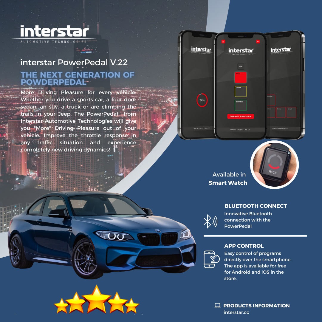 BMW,MINI Throttle Controller | Pedal Tuning Accessories | Interstar ...