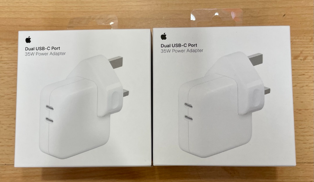 [BNIB] Apple 35W Dual USB-C Port Power Adapter, Mobile Phones & Gadgets ...