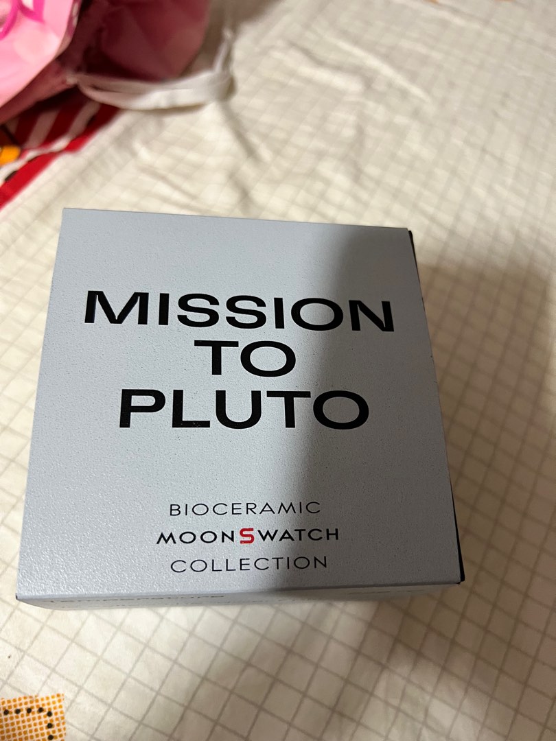 Brand new Omega Swatch Pluto, Men's Fashion, Watches & Accessories ...