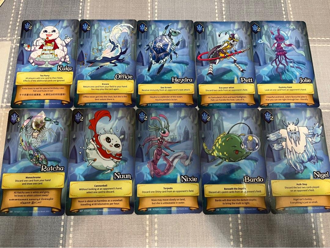 Bugtopia Book Bug 4 Cards 2022, Hobbies & Toys, Toys & Games on Carousell