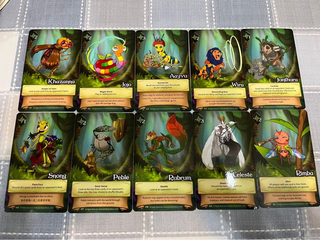 Bugtopia Book Bug 4 Cards 2022, Hobbies & Toys, Toys & Games on Carousell