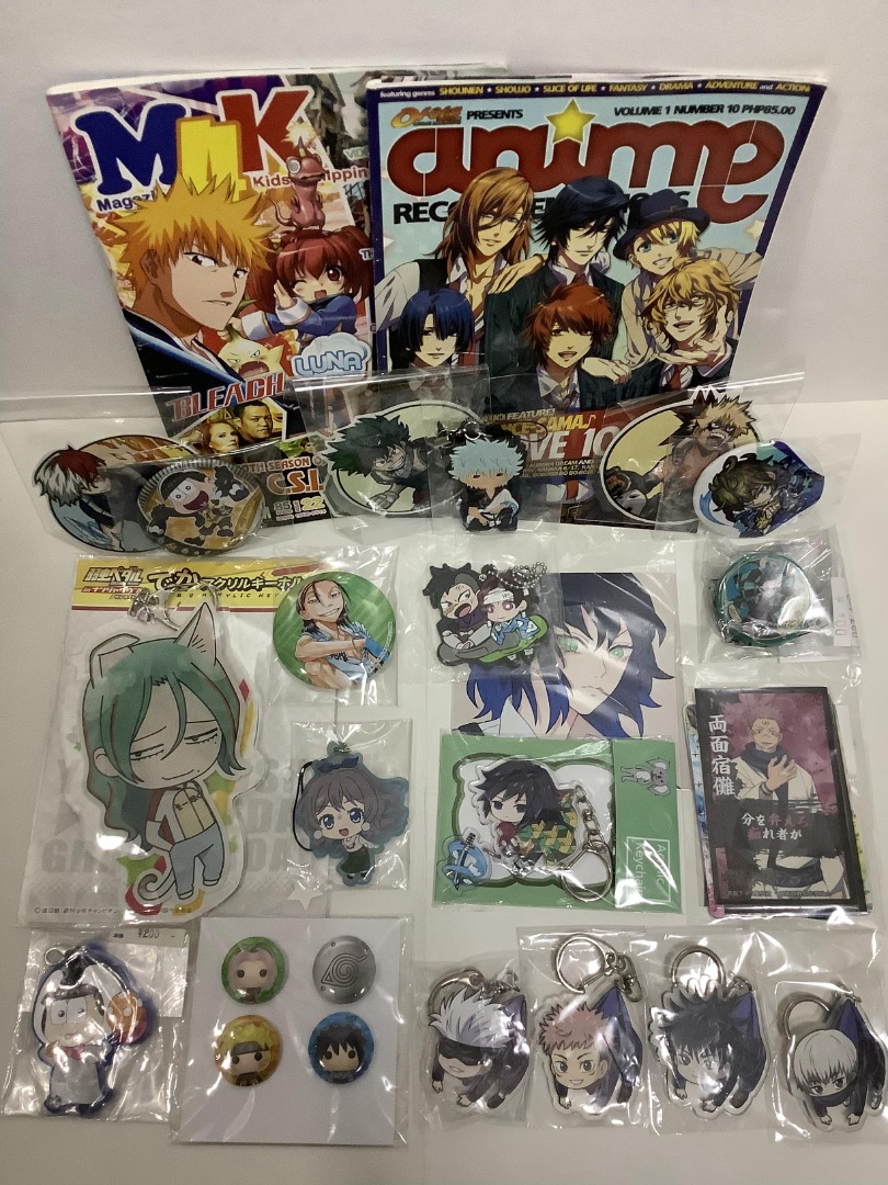 [BUNDLE] Assorted Anime Merch (Set 02) + FREEBIES, Hobbies & Toys ...