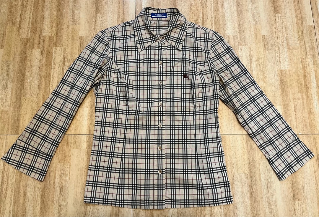 Burberry Blue Label Longsleeves, Women's Fashion, Tops, Longsleeves on ...