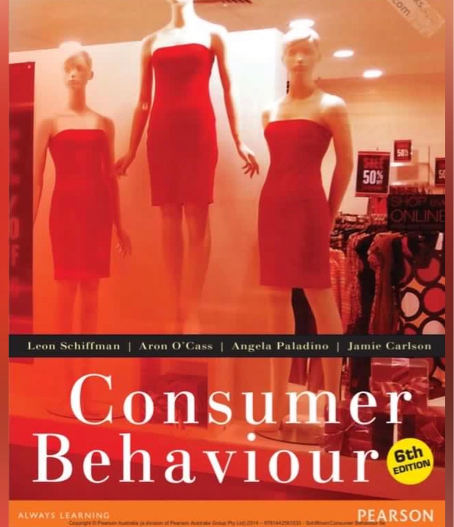 BUS299 Consumer Behaviour, Hobbies & Toys, Books & Magazines, Textbooks ...