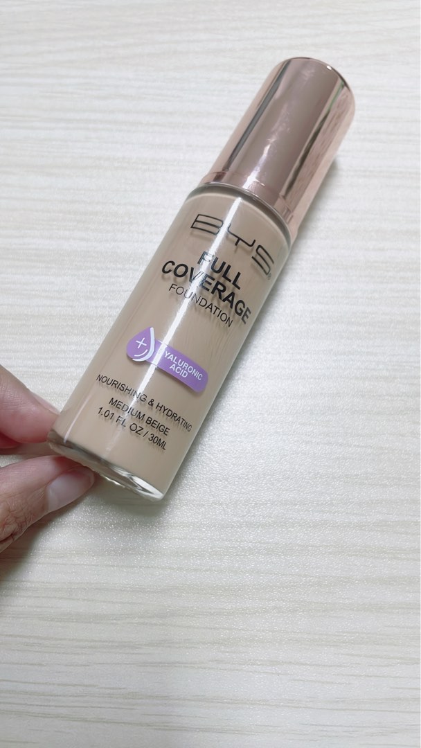 BYS Full Coverage Foundation Medium Beige Authentic, Beauty & Personal ...