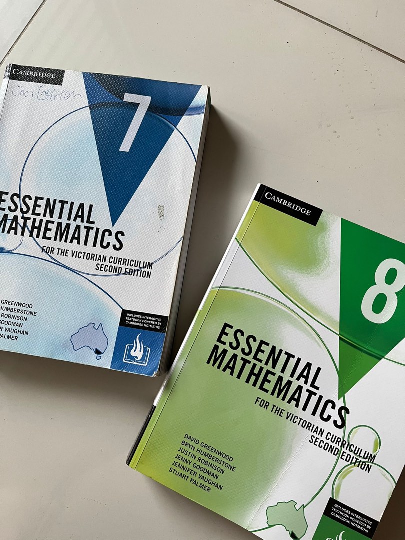Cambridge math book year 7,8, Hobbies & Toys, Books & Magazines ...