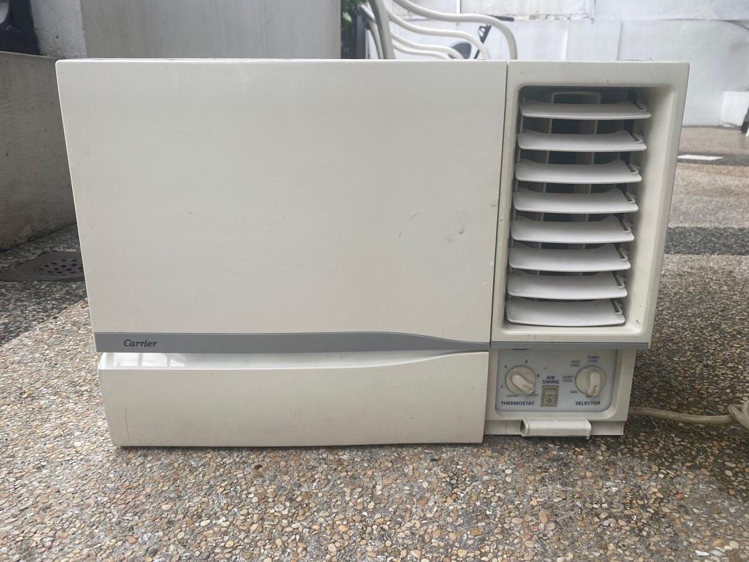 CARRIER WINDOW TYPE AIRCON, TV & Home Appliances, Air Conditioning and ...