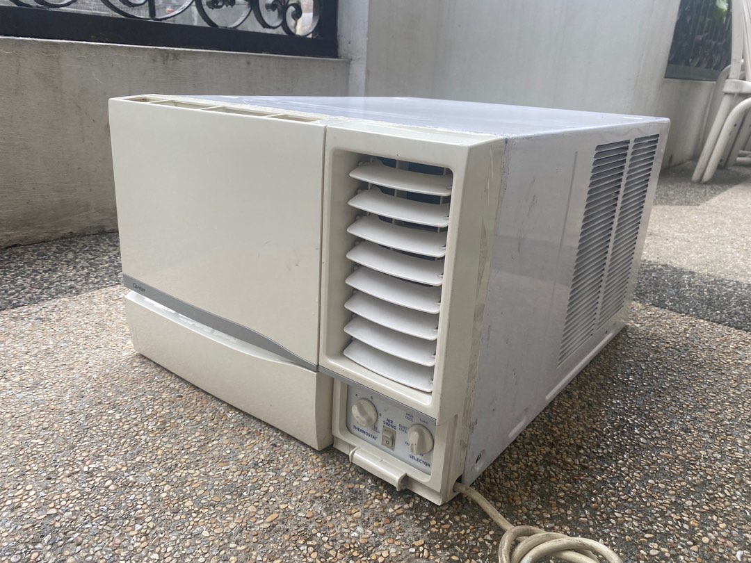 CARRIER WINDOW TYPE AIRCON, TV & Home Appliances, Air Conditioning and ...