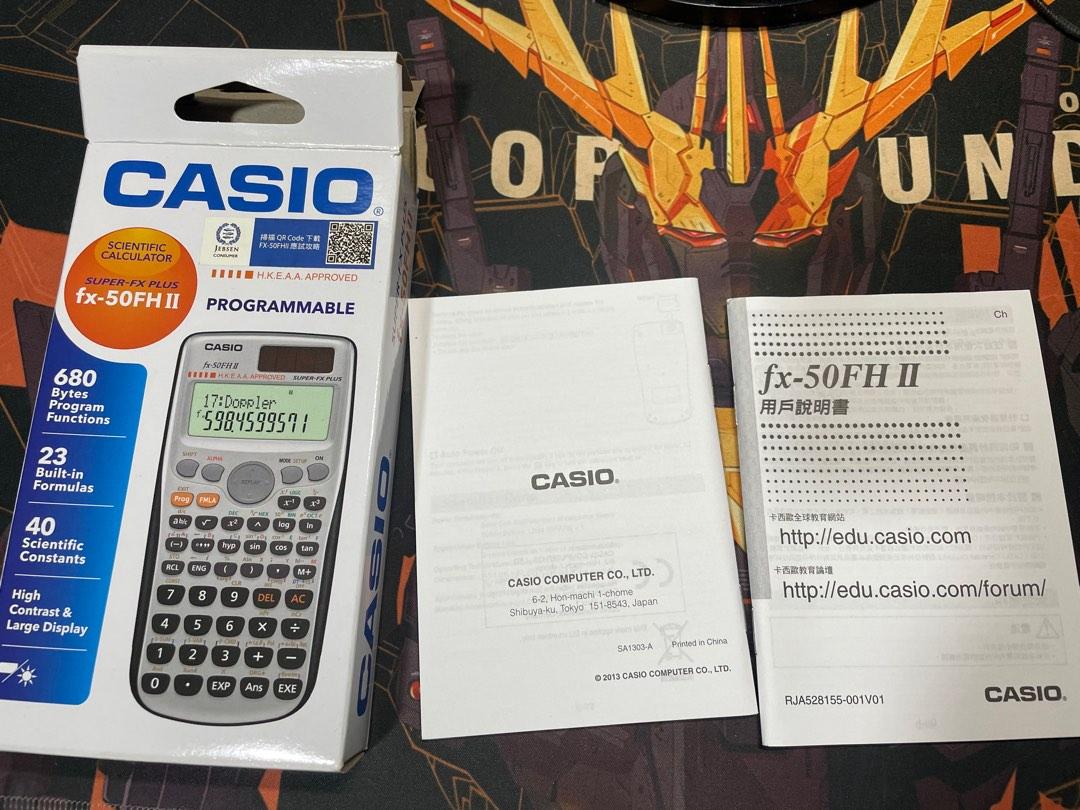 CASIO fx-50FH II, 服務, 學習及增值課程, 其他 - Carousell