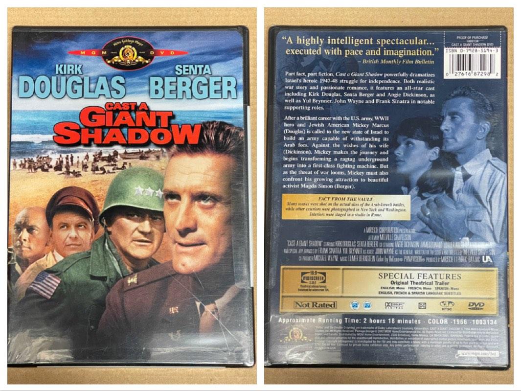 Cast a giant shadow, 興趣及遊戲, 音樂、樂器 & 配件, 音樂與媒體 - CD 及 DVD - Carousell