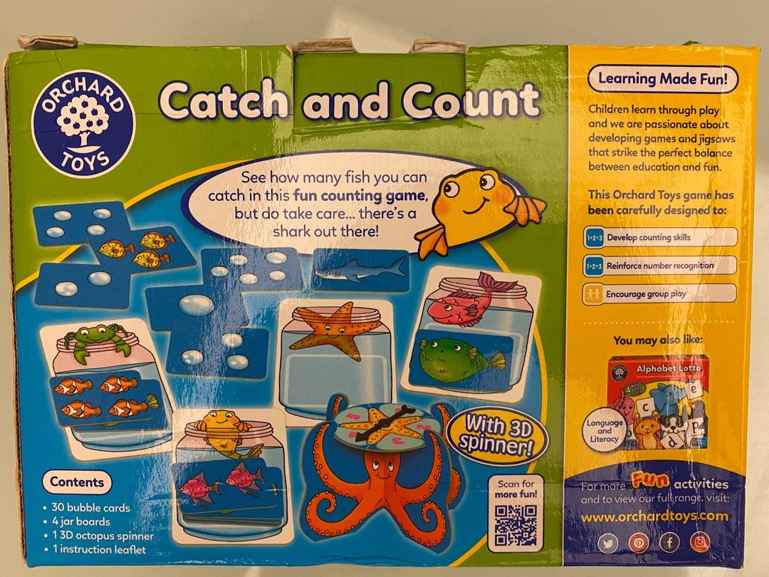 Catch and Count card game, 興趣及遊戲, 玩具 & 遊戲類 - Carousell