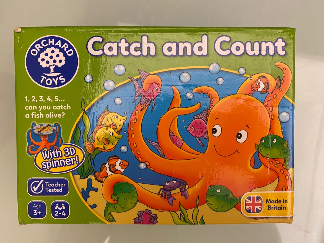 Catch and Count card game, 興趣及遊戲, 玩具 & 遊戲類 - Carousell